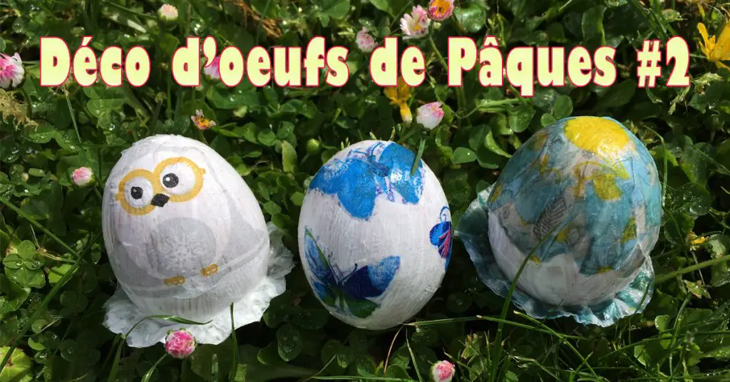 Tuto de Pâques - Décorer des œufs #2 | Activité manuelle créative ...