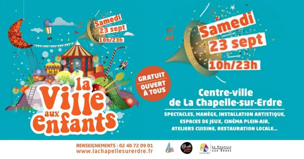 La Ville aux enfants 2017 | La Chapelle sur Erdre - RDVLudique