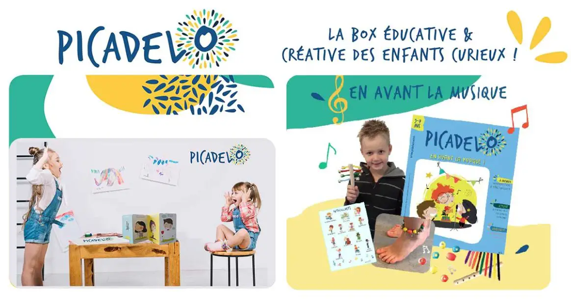 PICADELO - Box éducative & créative pour enfants - RDVLudique