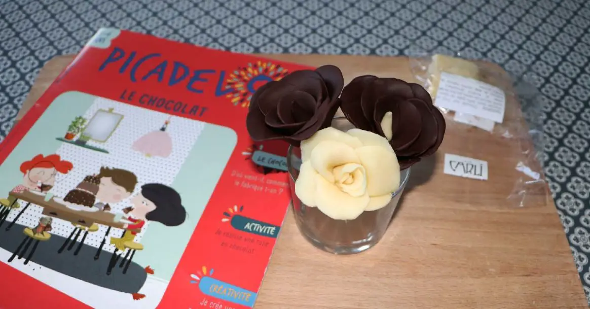 Fabriquer une rose en chocolat - DIY BOX PICADELO - RDVLudique