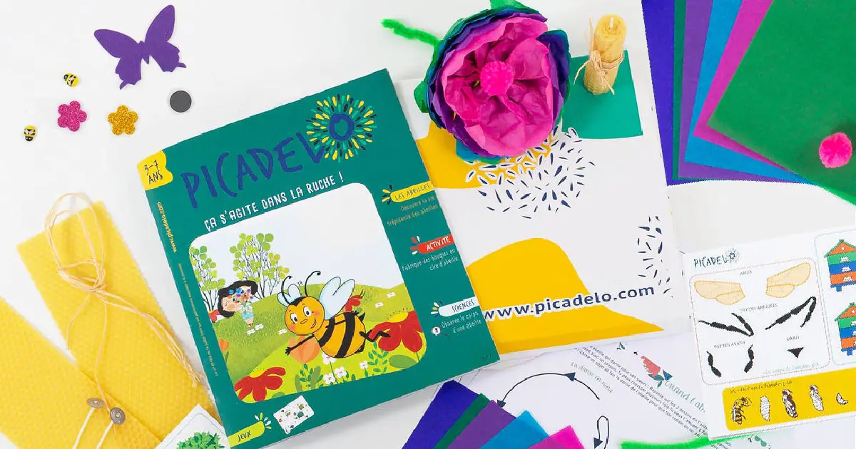 Picadelo, box enfant créative & éducative très chouette "made in Nantes"