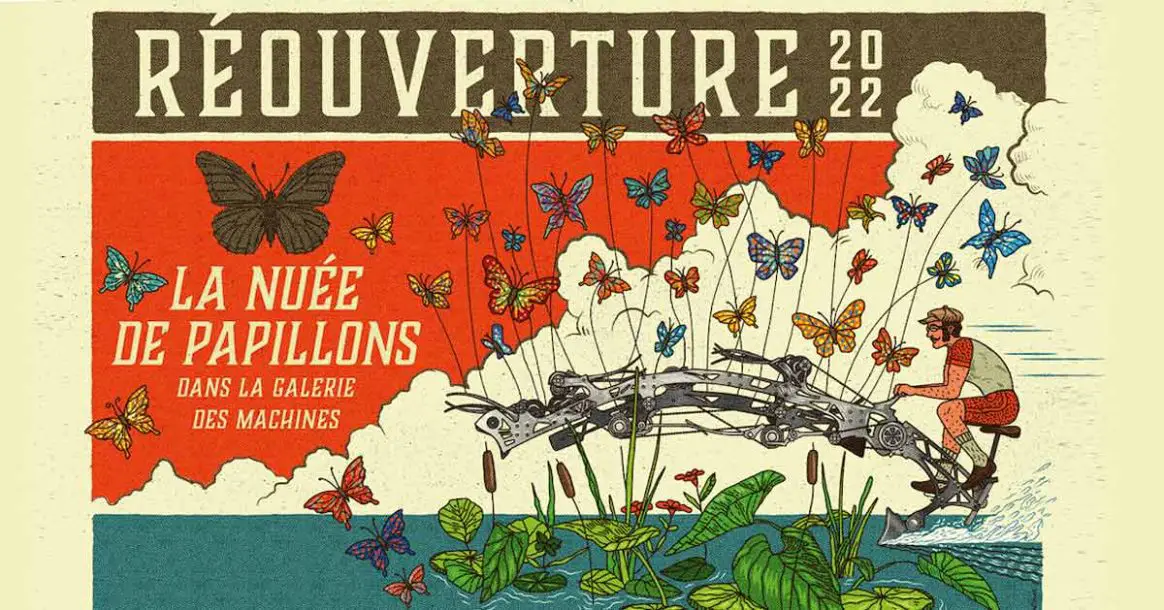 Une nuée de papillons - Nouveauté 2022 des Machines de l'Ile // Nantes